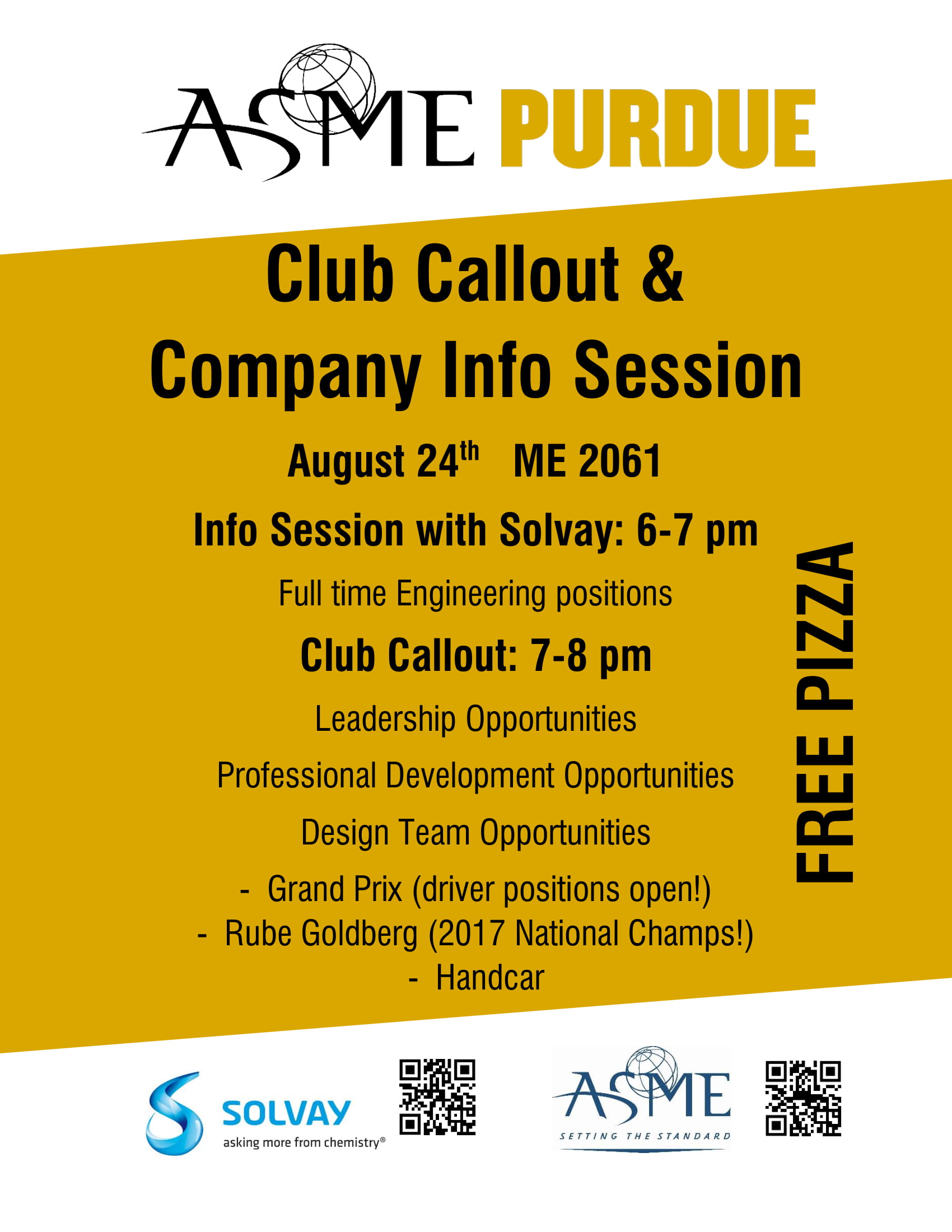ASME Purdue Club Callout – PurdueME.com