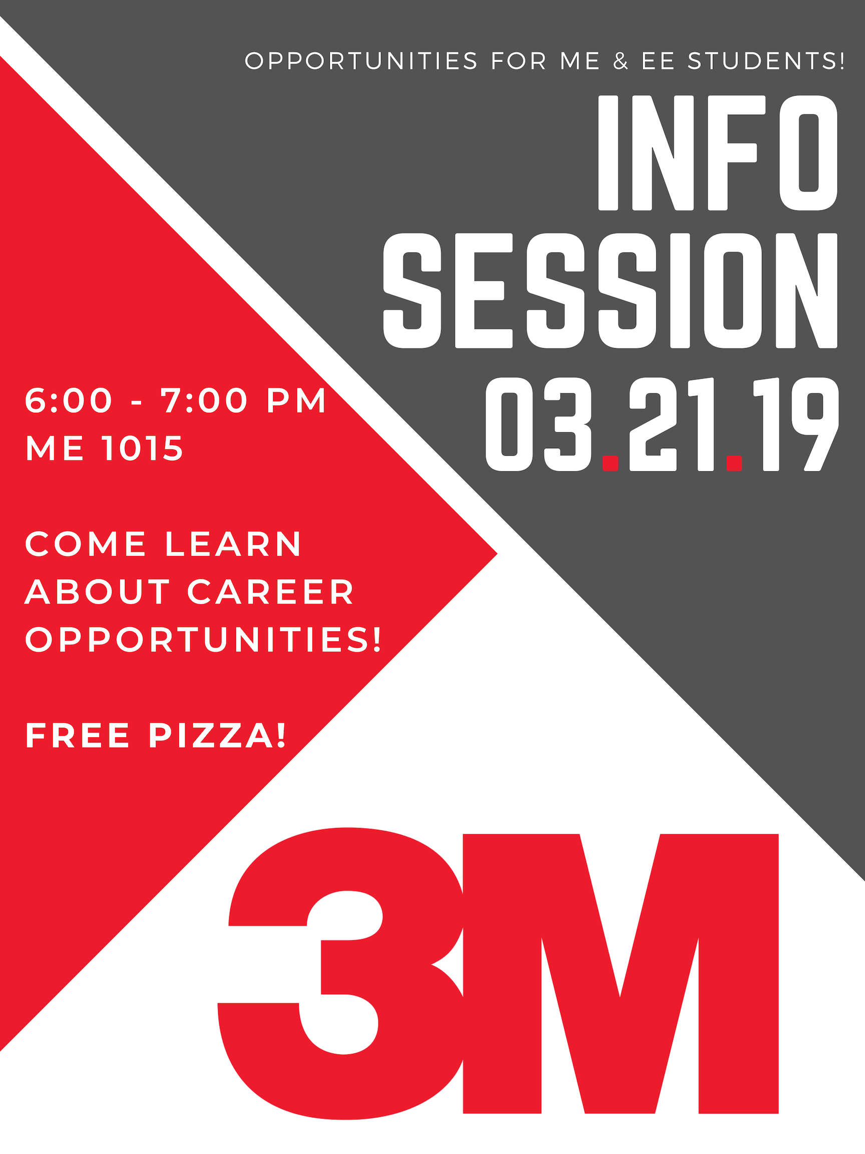3M Info Session TONIGHT! – PurdueME.com