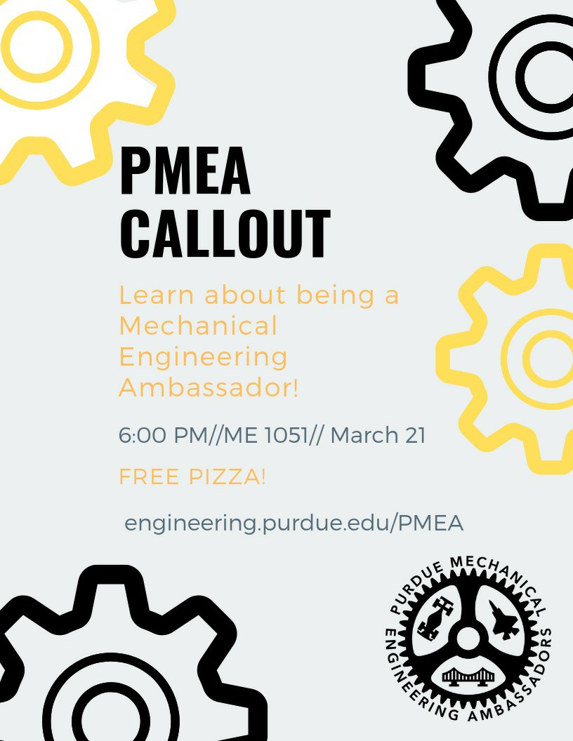 PMEA Flyer – PurdueME.com