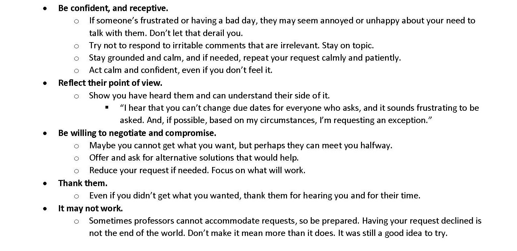 How to Talk to Professors about Personal Matters – Undergraduate Blog