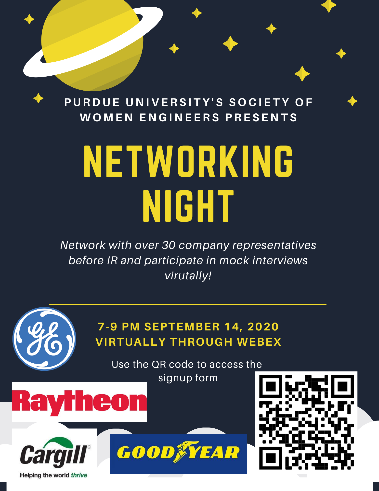 SWE Networking Night – 9/14 – Undergraduate Blog