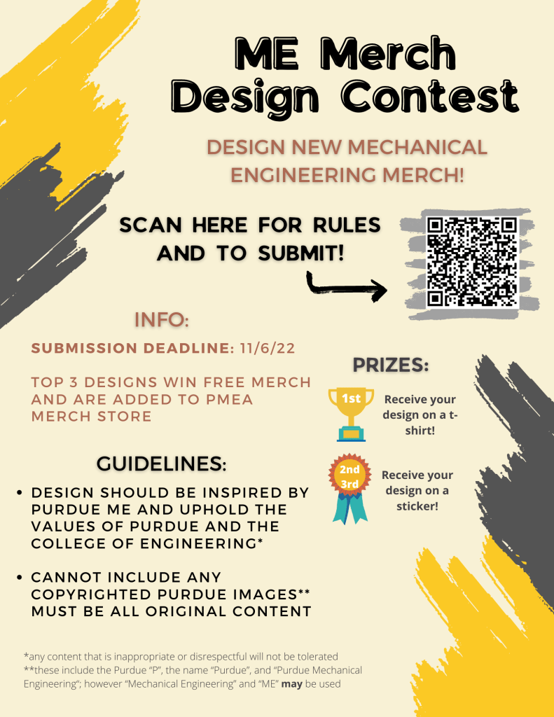 ME Merch Design Contest – PurdueME.com