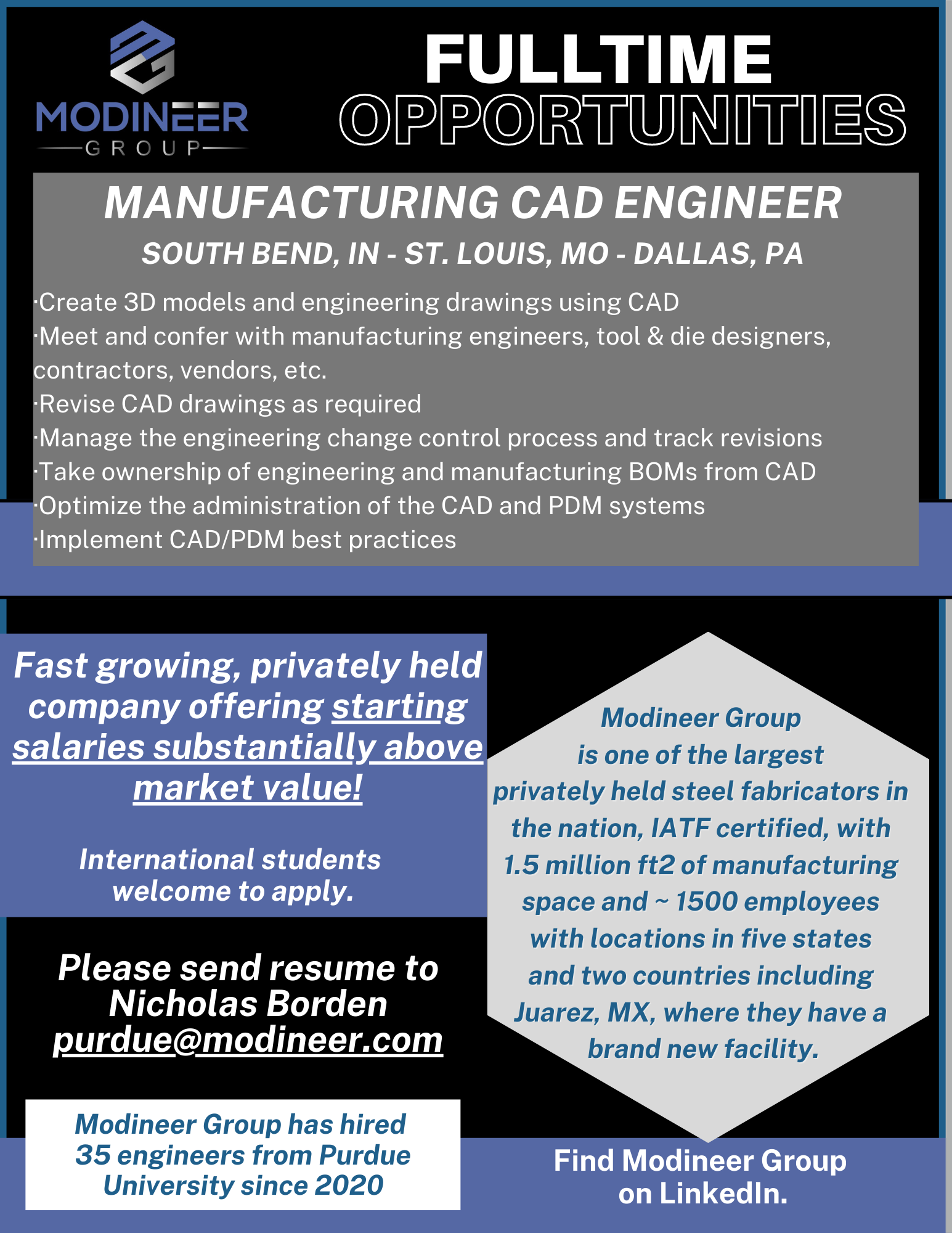 Modineer Full Time Opportunities – Undergraduate Blog