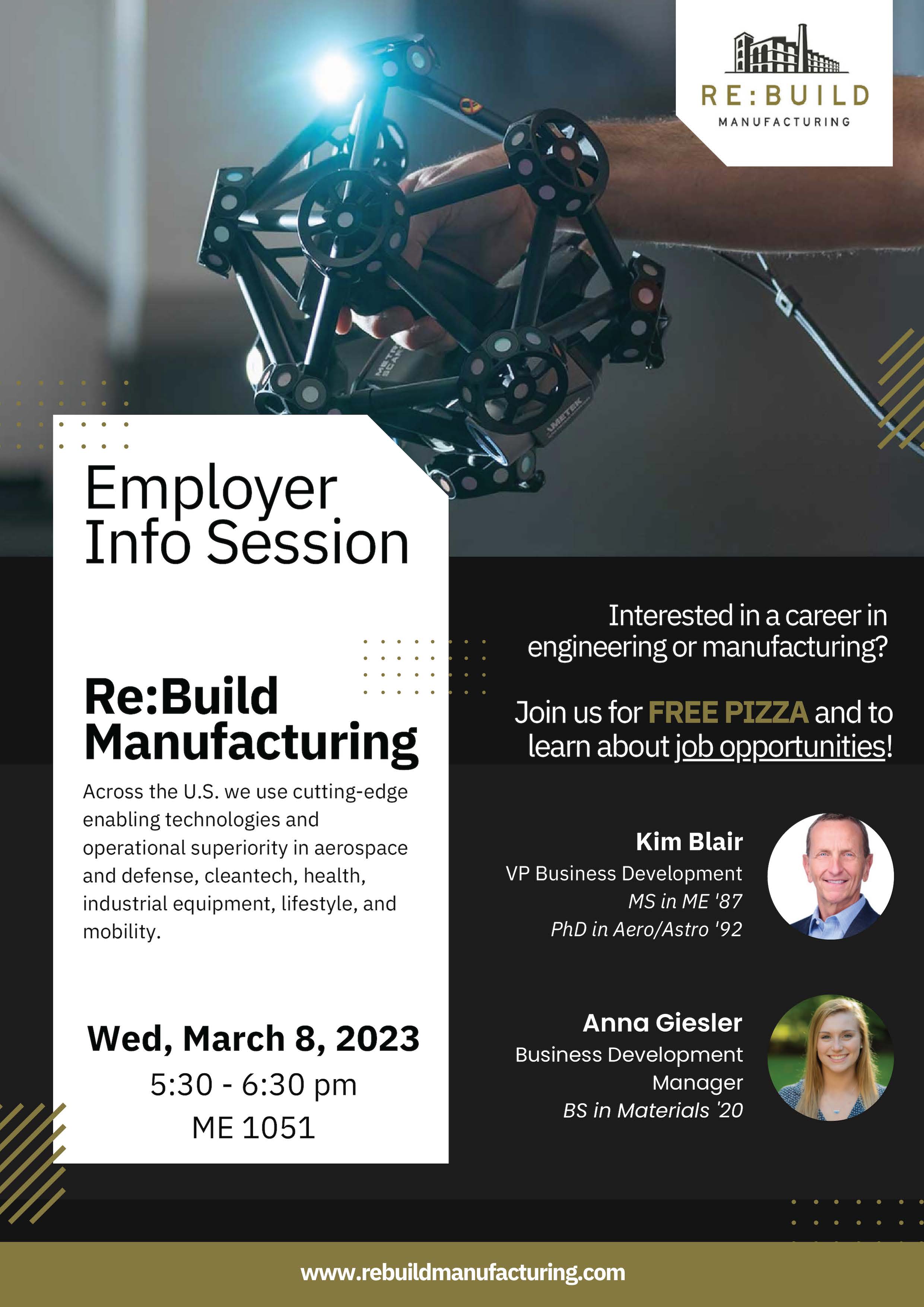 Re:Build Manufacturing Info Session 3-8-23 – Undergraduate Blog