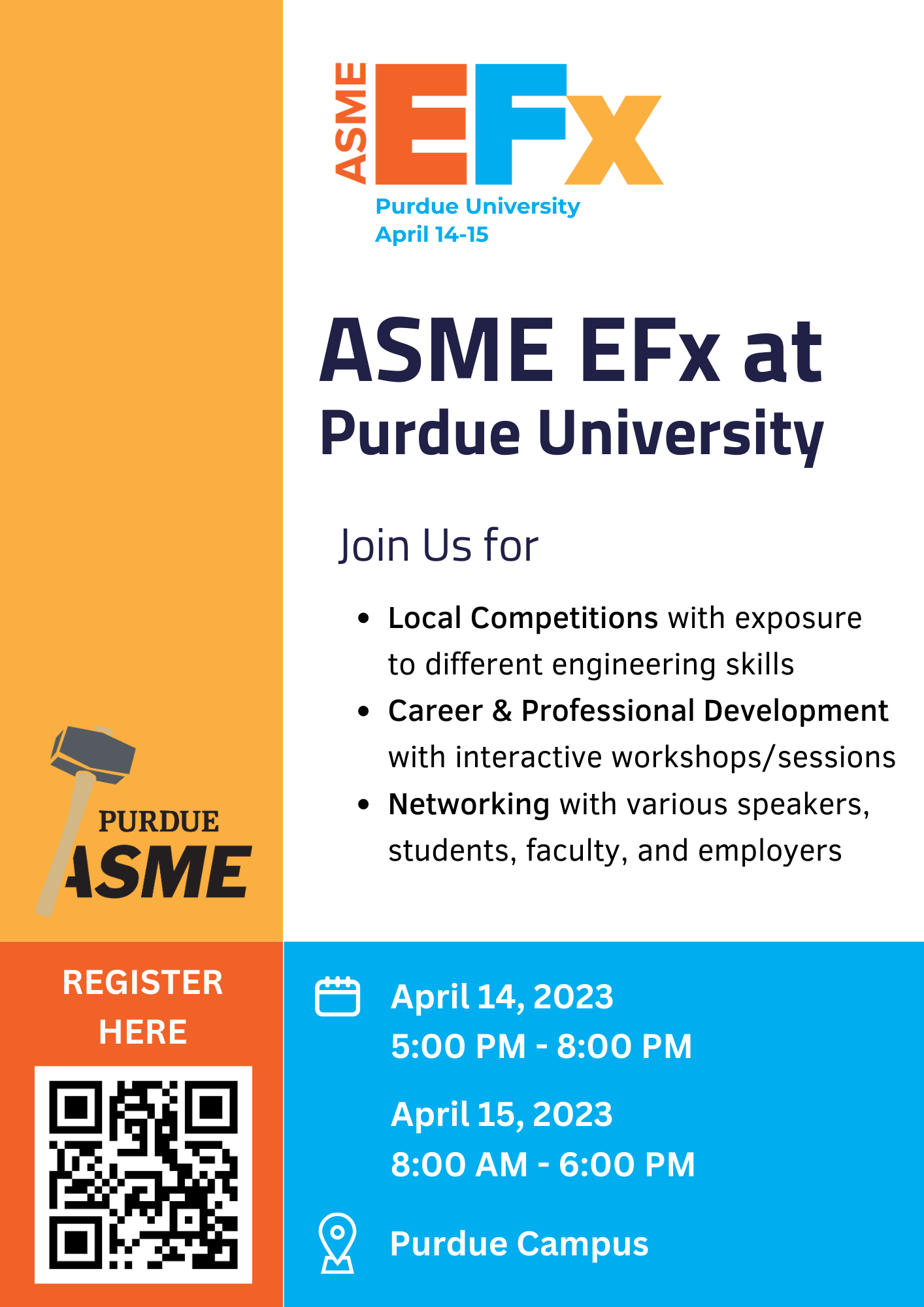 ASME EFx at Purdue University – Undergraduate Blog