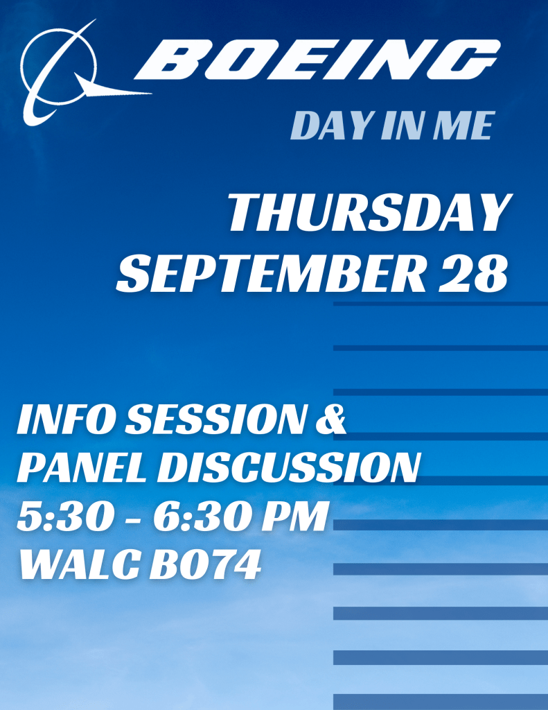 Boeing Day in ME, TODAY! – PurdueME.com