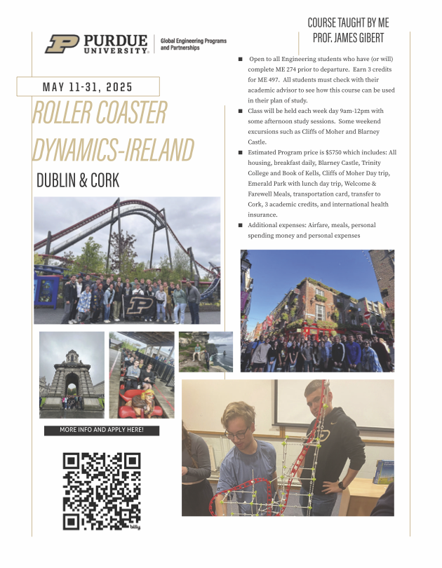 Roller Coaster Dynamics-Ireland – PurdueME.com