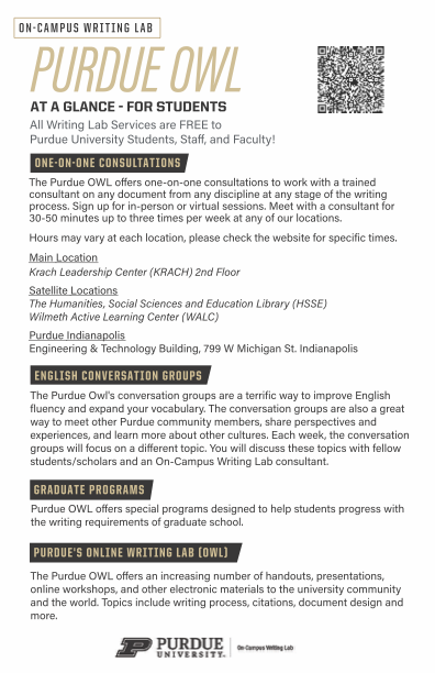 Purdue OWL – PurdueME.com