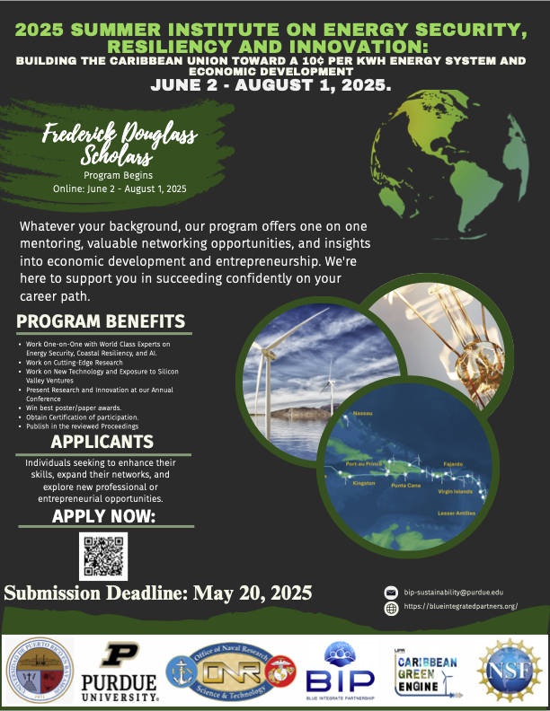 Apply now for the Frederick Douglass Scholars – PurdueME.com